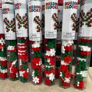 Target | Toys | 2 X Target Building Blocks Christmas Colors Puzzle ...
